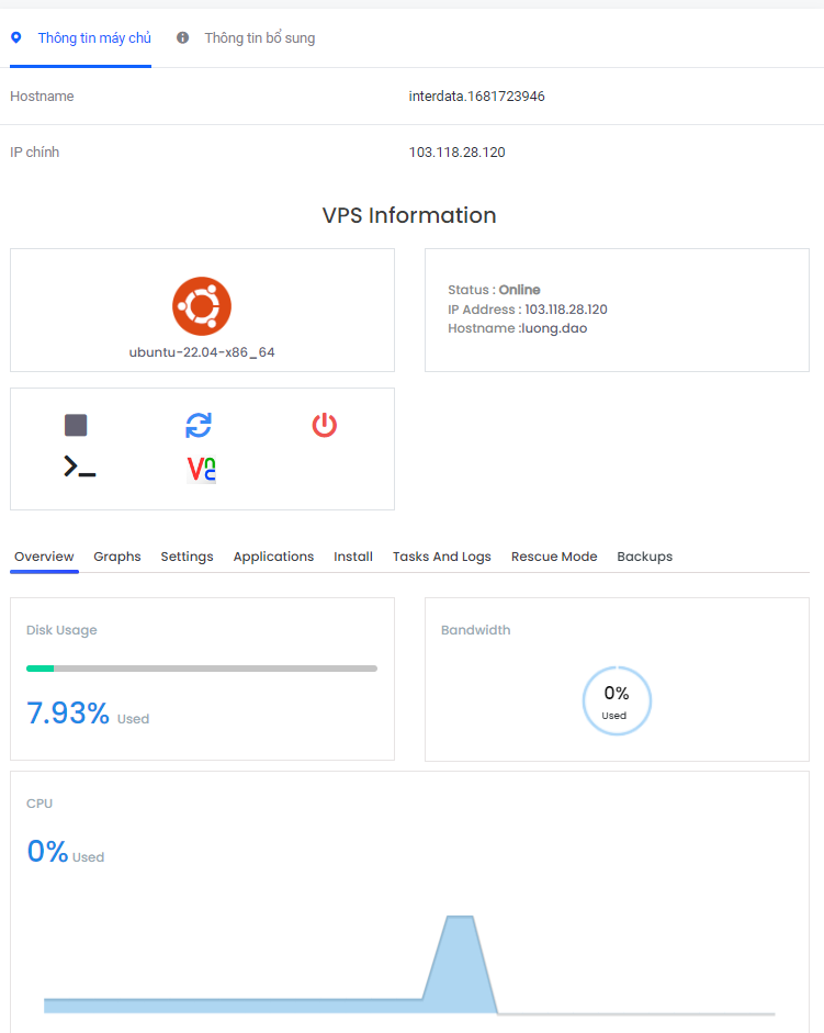 Các thao tác cơ bản quản lý dịch vụ tại interData - InterGroup - Tài ...